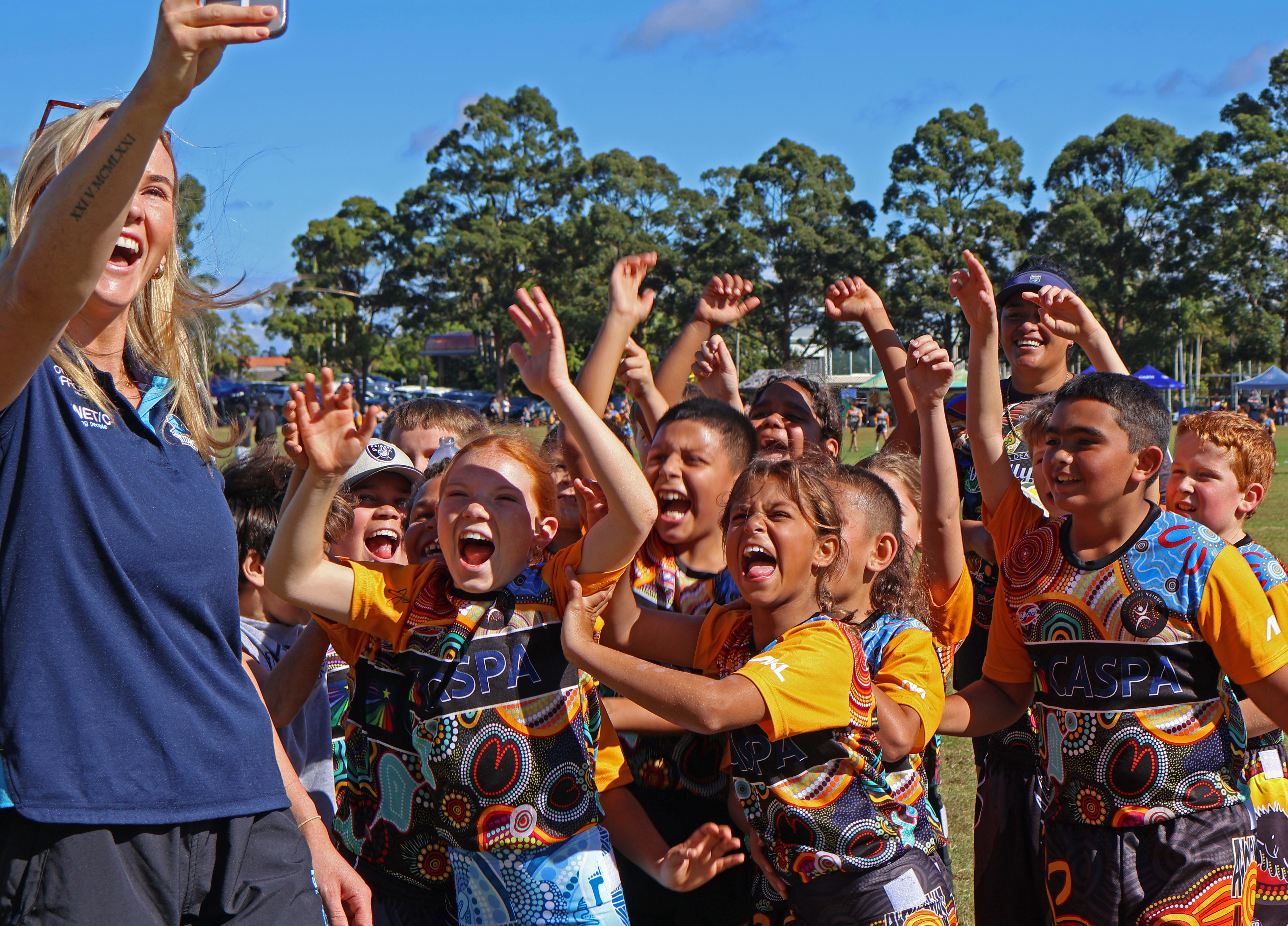 Oztag players enjoy Goonellabah's inaugural NAIDOC Week event